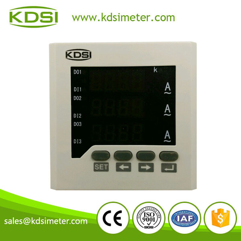 three-phase digital panel ammeter,digital ammeter panel mount,digital ammeter,ac digital ampere ...