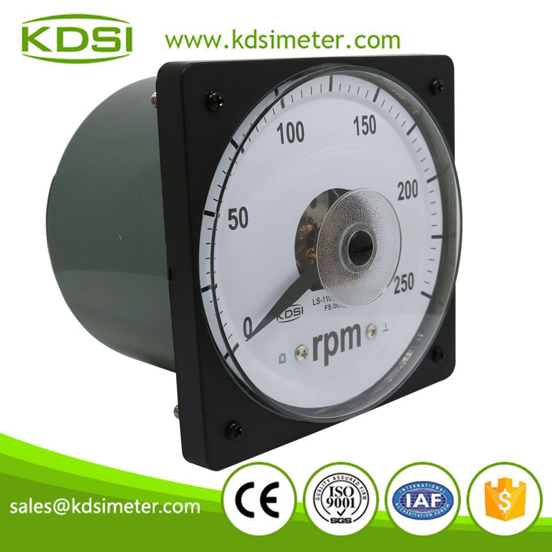 CE certificate LS-110 DC10V 250rpm analog panel rpm rotational speed meter - Buy speed meter ...