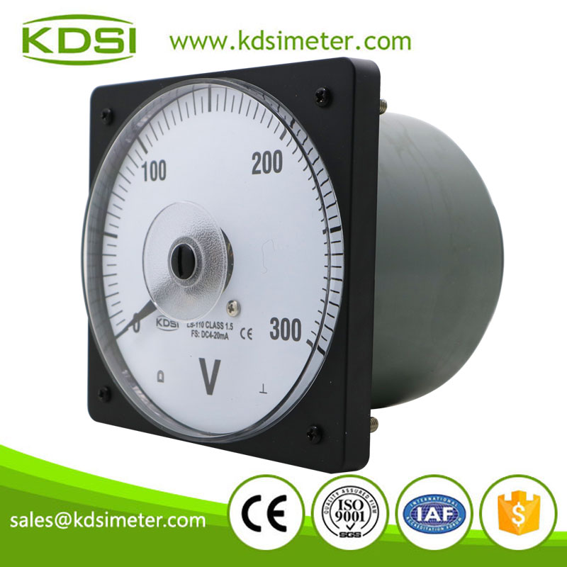 Instant flexible LS-110 DC4-20mA 300V Analog Voltage Panel Meter voltmeter Gauge - Buy voltmeter ...