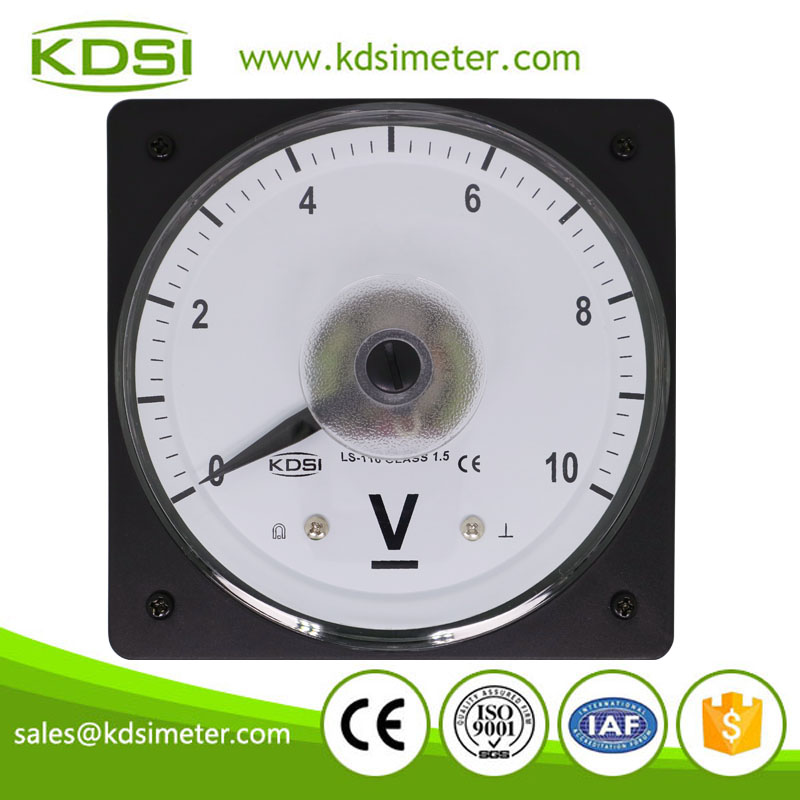 Marine meter LS-110 DC10V panel analog dc voltmeter - Buy voltmeter, dc voltmeter, analog dc ...