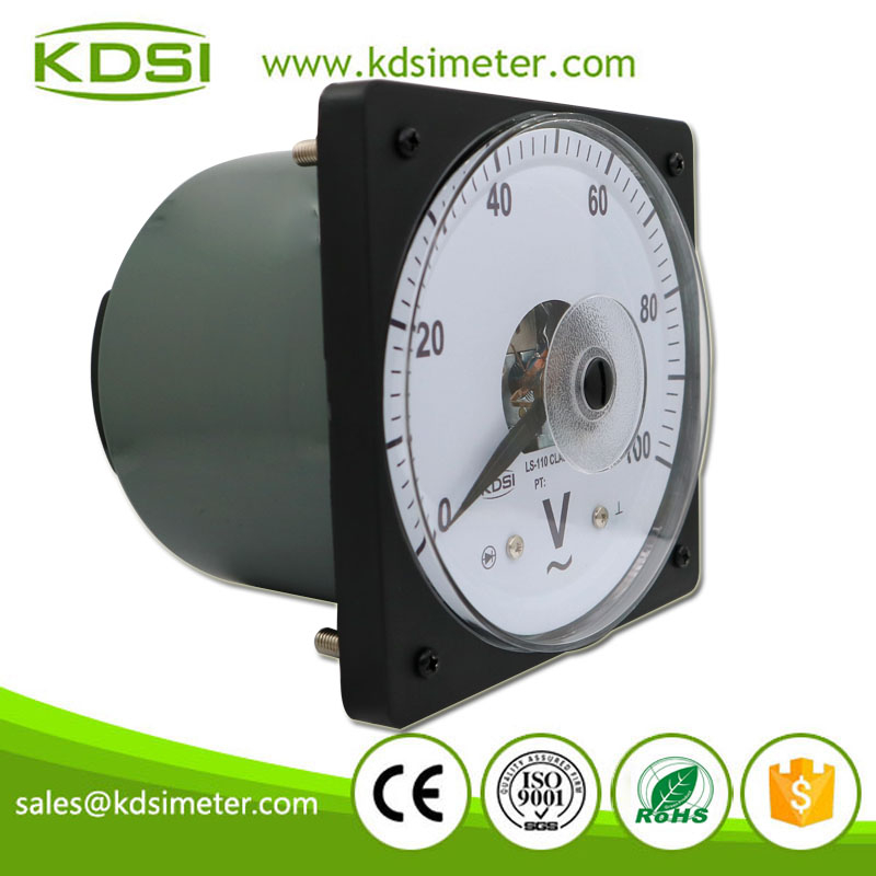 CE Approved LS-110 AC100V Wide Angle Analog AC Panel Voltmeter For Marine - Buy voltmeter ...