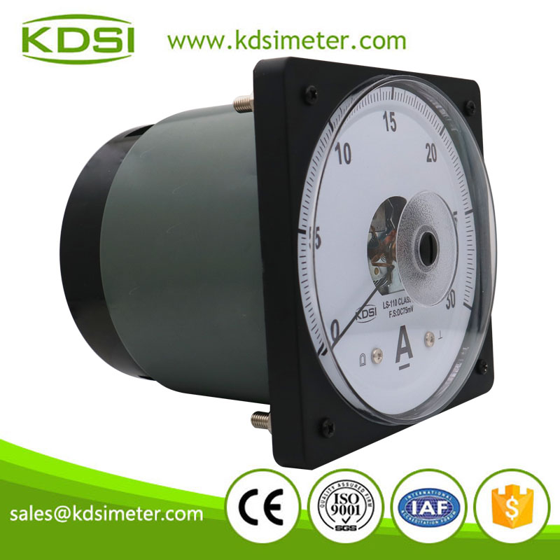 Easy operation LS-110 DC75mV 30A dense scale wide angle panel analog ampere controller - Buy ...