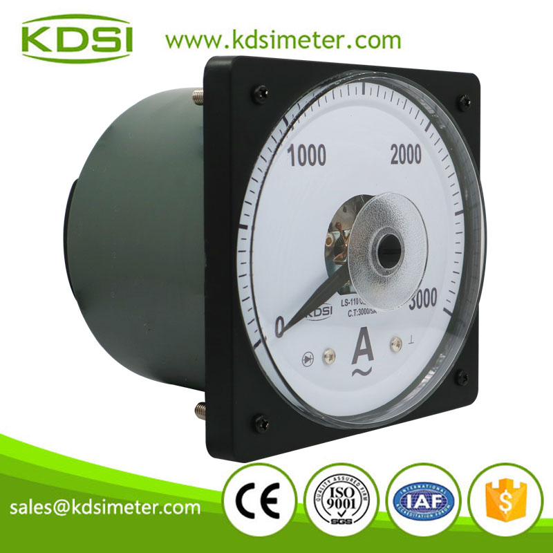 New design LS-110 AC3000/5A wide angle ac analog panel mount ammeter - Buy meter, ammeter, panel ...