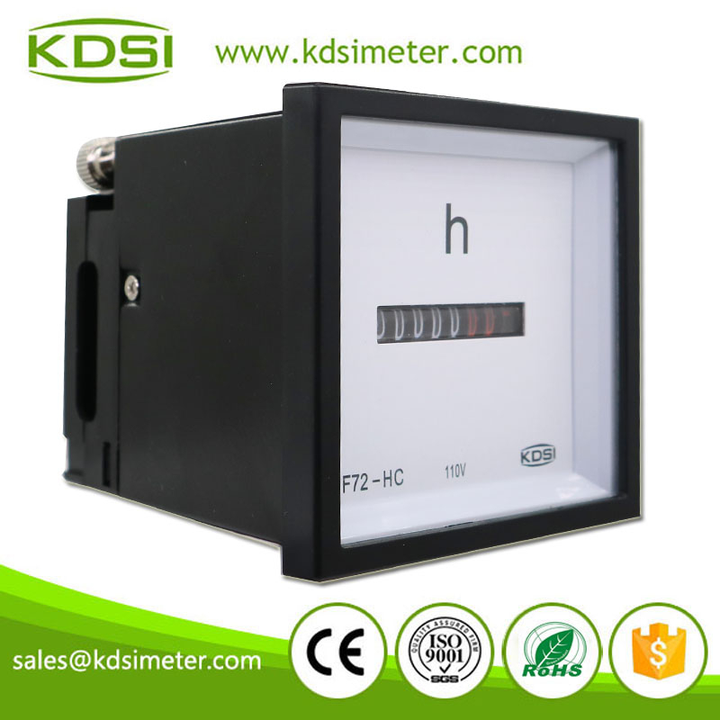 High Quality F72-HC 110V Mechanical Hour Meter Hour Counter Timer - Buy Timer, Counter Timer ...