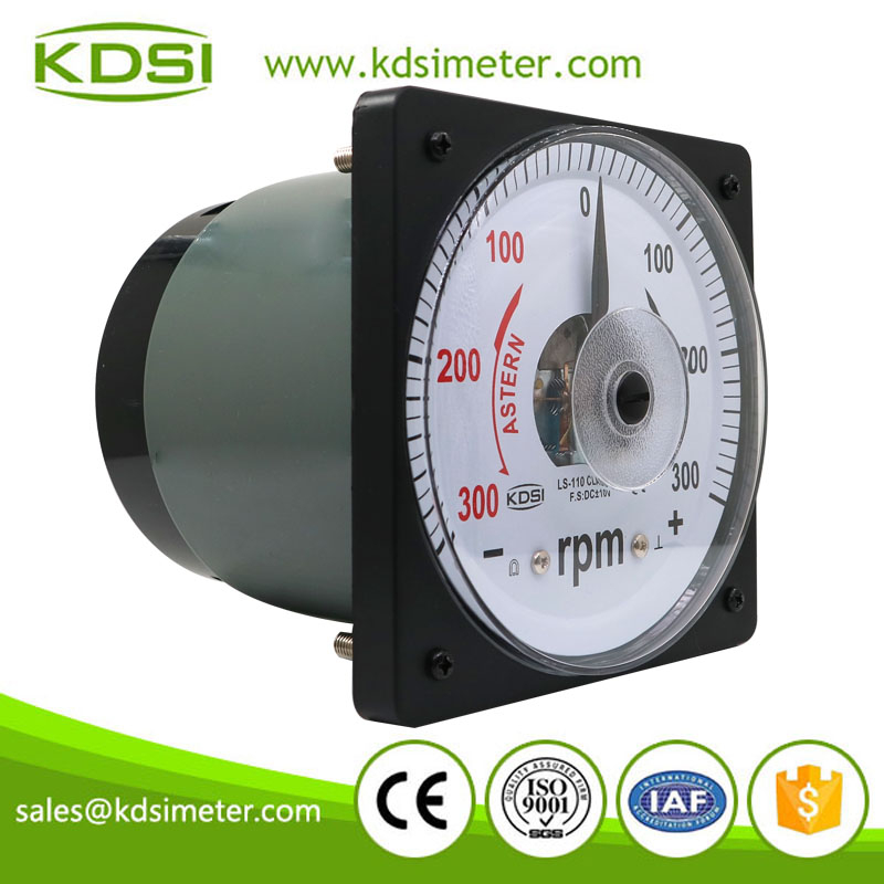 CE Passed LS-110 DC+-10V +-300rpm Wide Angle Analog Voltage Rpm Panel Meter - Buy meter, Panel ...