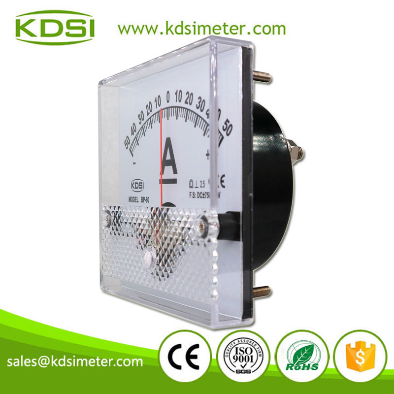 Easy Installation BP-80 DC+-75mV+-50A Analog DC Amp Panel Meter - Buy meter, Panel meter, amp ...