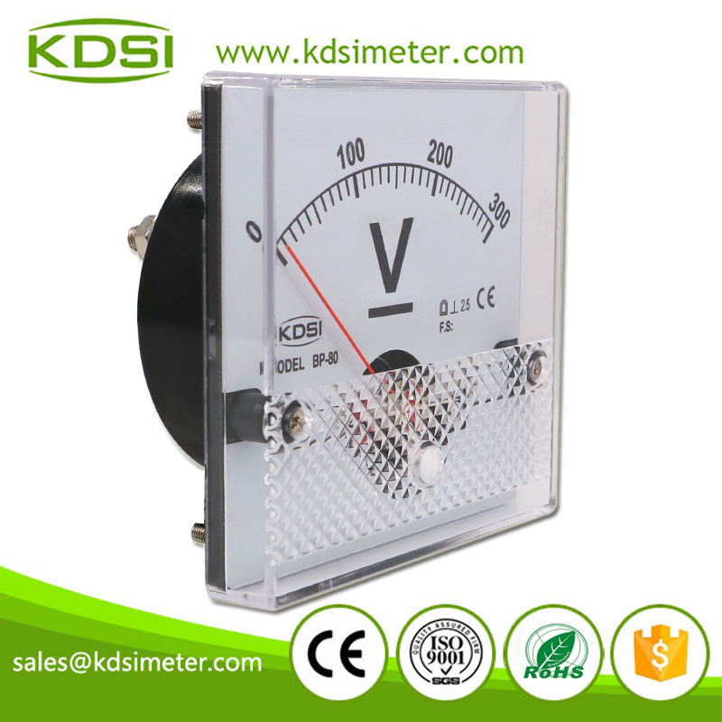 Easy Operation BP-80 DC300V Analog DC Panel Mount Voltmeter - Buy voltmeter, panel voltmeter ...