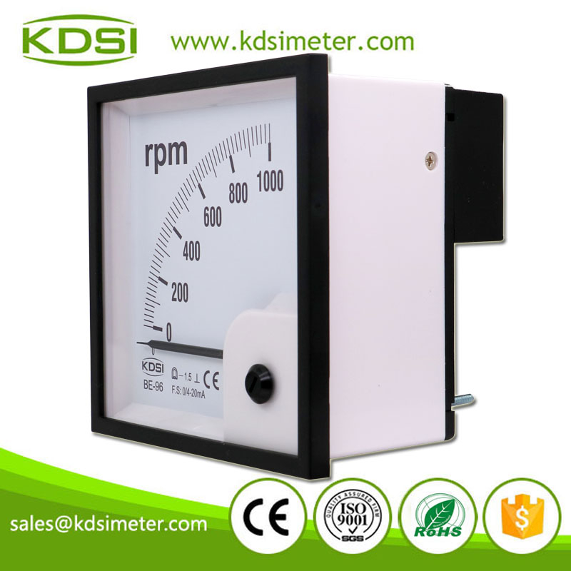 Easy Operation BE-96 DC4-20mA 1000rpm Analog Amp Panel RPM Meter - Buy Meter, RPM Meter, Panel ...