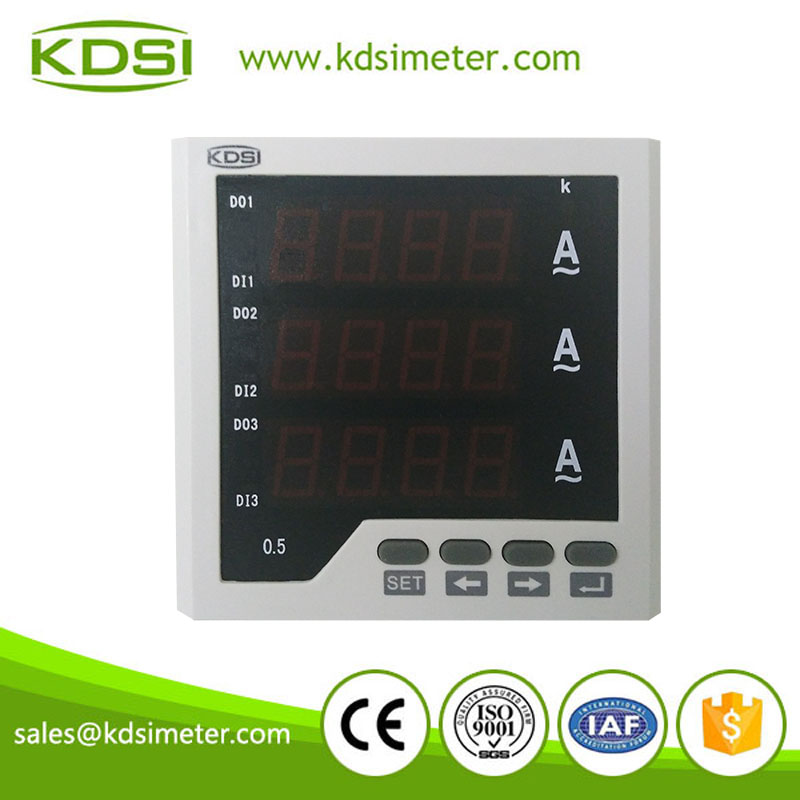three phase ampere meter,current meter LED digital display,ac digital ...