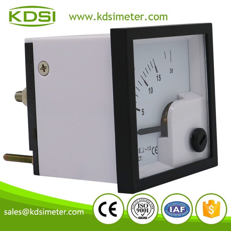 Portable precise BE-48 AC15A directly ac moving iron amps meter - Buy ...