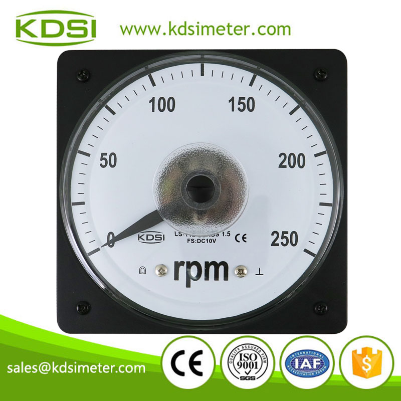 CE certificate LS-110 DC10V 250rpm analog panel rpm rotational speed ...