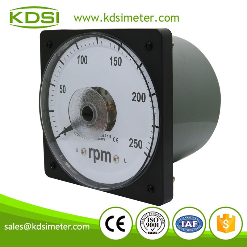 CE certificate LS-110 DC10V 250rpm analog panel rpm rotational speed ...