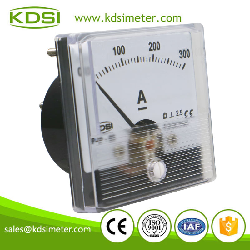 CE Approved BP-60N DC1mA 300A analog panel mount ammeter - Buy panel ...