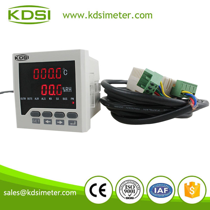 Square type BE-WSK-303 -40-100C 0-100RH digital temperature and ...