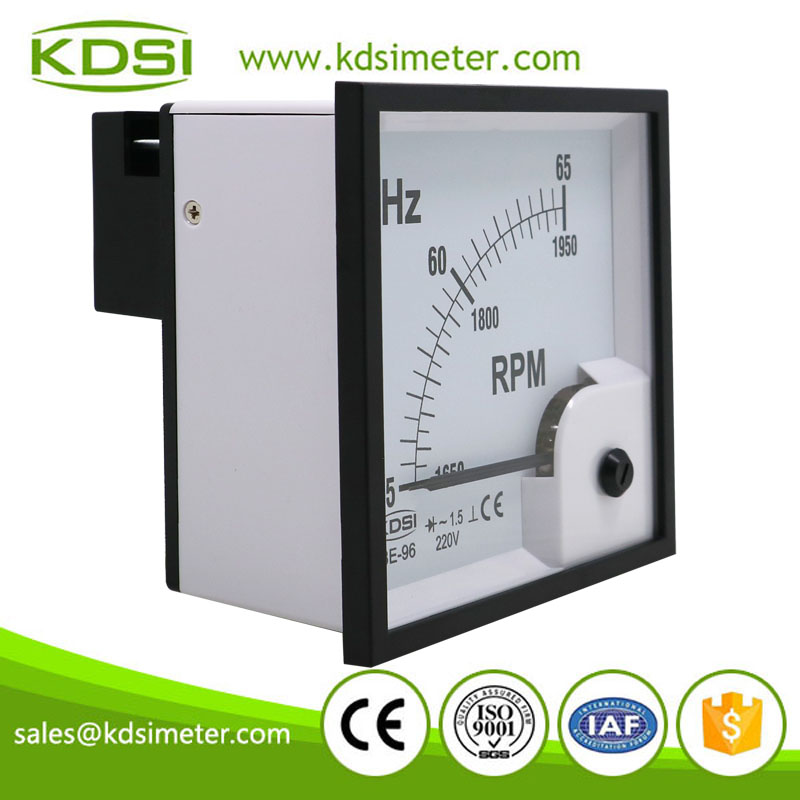 High quality professional BE-96 55-65Hz 1650-1950rpm 220v analog panel ...