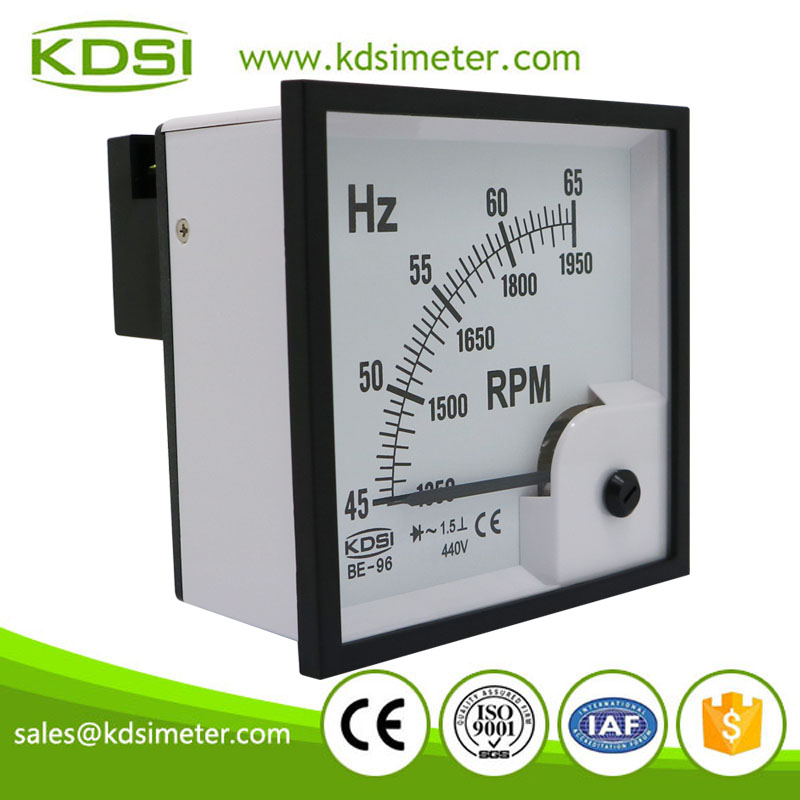 Safe to operate BE-96 45-65Hz+rpm 440V analog panel electronic Hz rpm ...