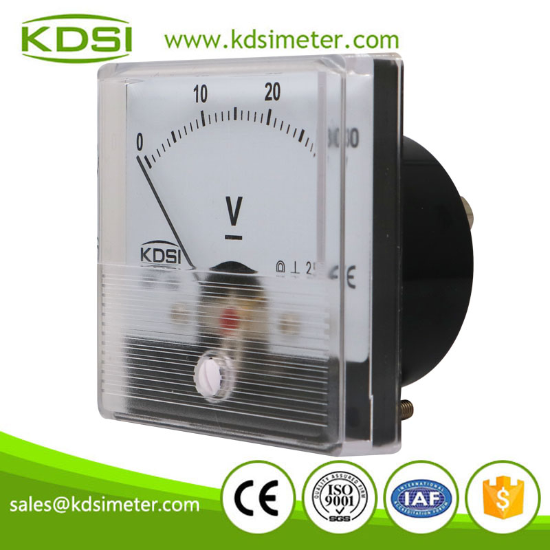 KDSI electronic apparatus BP-60N DC30V analog dc panel volt meter - Buy ...
