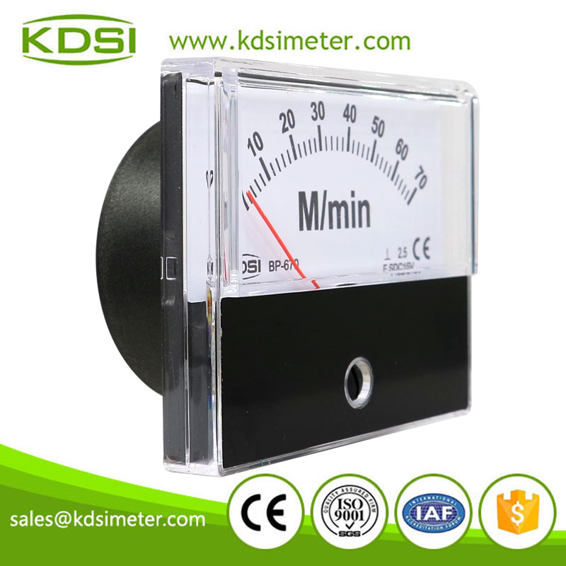 Easy Installation BP-670 DC15V 70M/min Analog DC Voltage Rpm Panel ...