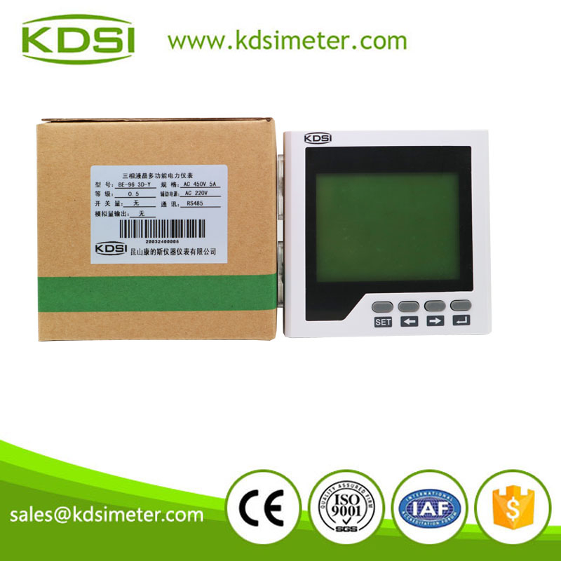 Multi-purpose BE-96 3D-Y three phase digital Multimeters multi-rate ...