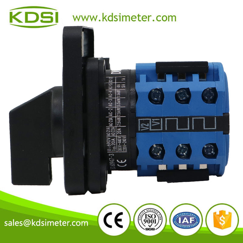 DW26-20-3+YH5-3 48X60mm Rotary Voltage Selector Switches - Buy switch ...
