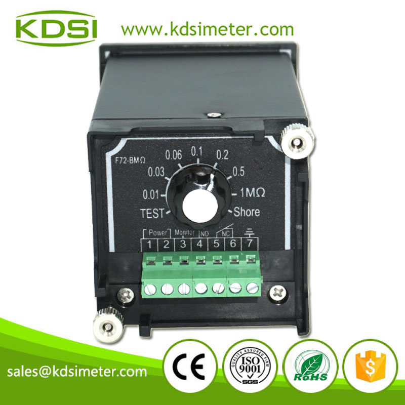 Easy Operation Q72 AC110V AC Analog Insulation Monitor Panel Meter For ...