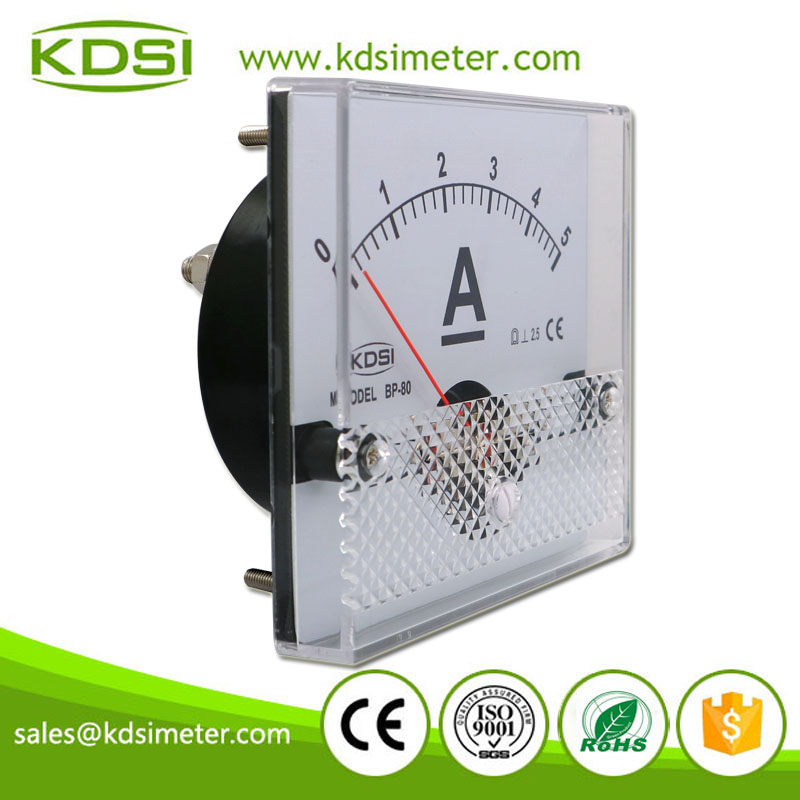 High Quality BP-80 DC5A Analog DC Panel Mount Ammeter - Buy meter ...