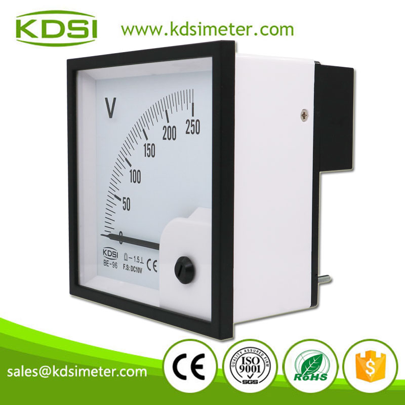 Portable Precise BE-96 DC10V 250V DC Analog Voltage Panel Meter - Buy ...