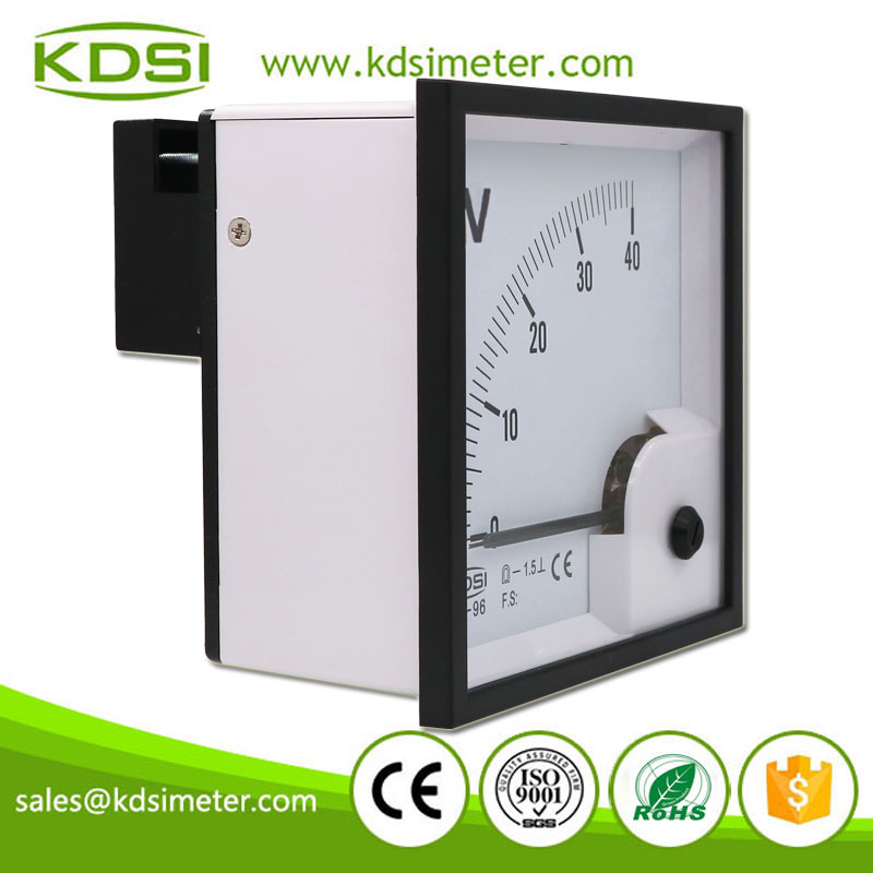 Portable Precise BE-96 DC40V Analog DC Panel Mount Voltmeter - Buy ...