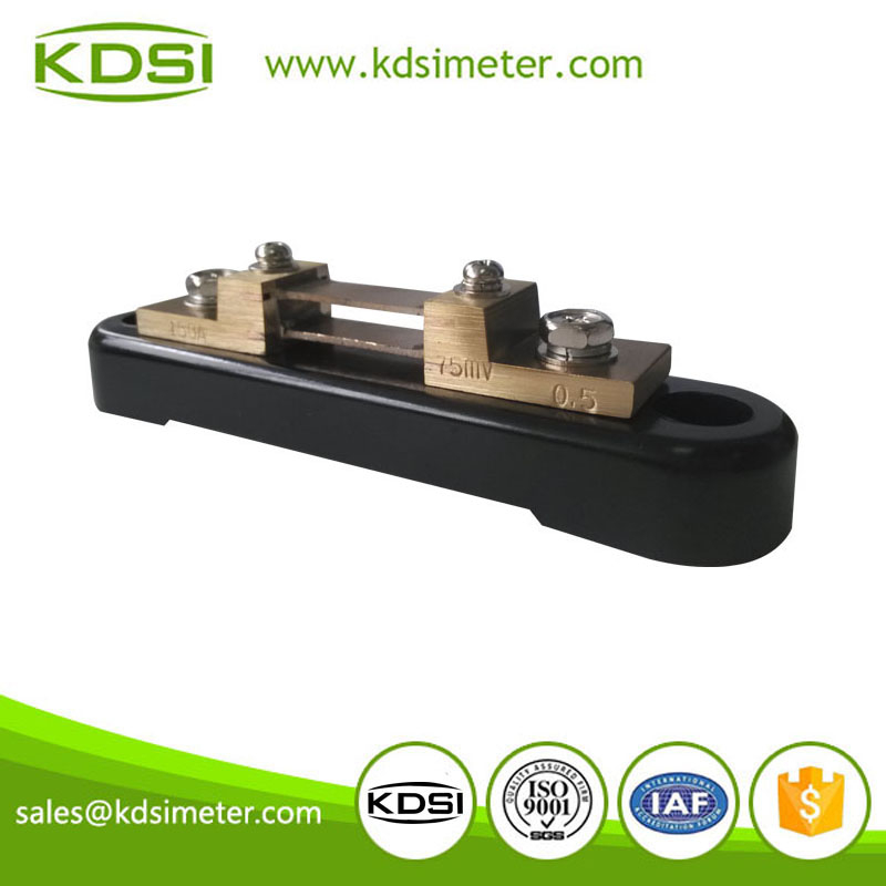Portable precise SHUNT BE-50mV 150A with base DC Current ammeter shunt ...