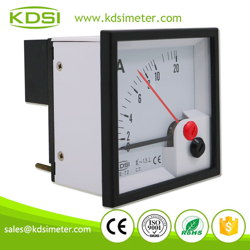 CE Certificate BE-72 AC10A Direct Double Pointers AC Analog Amp Panel ...