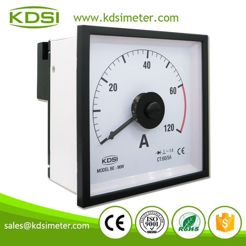 Square Type BE-96W AC60/5A 2times overload Wide Angle Analog AC Panel ...