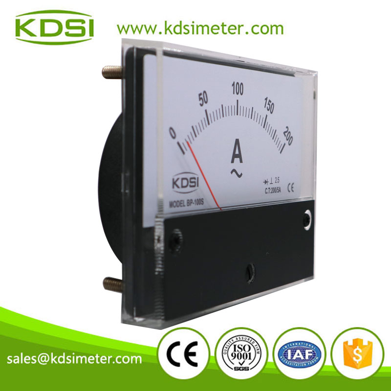 High Quality Professional BP-100S AC200/5A AC Amp Panel Analog Ampere ...