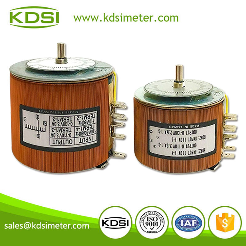 Single Phase Input 0-110V Output 0-130V 3A Potentiometer For Varying ...