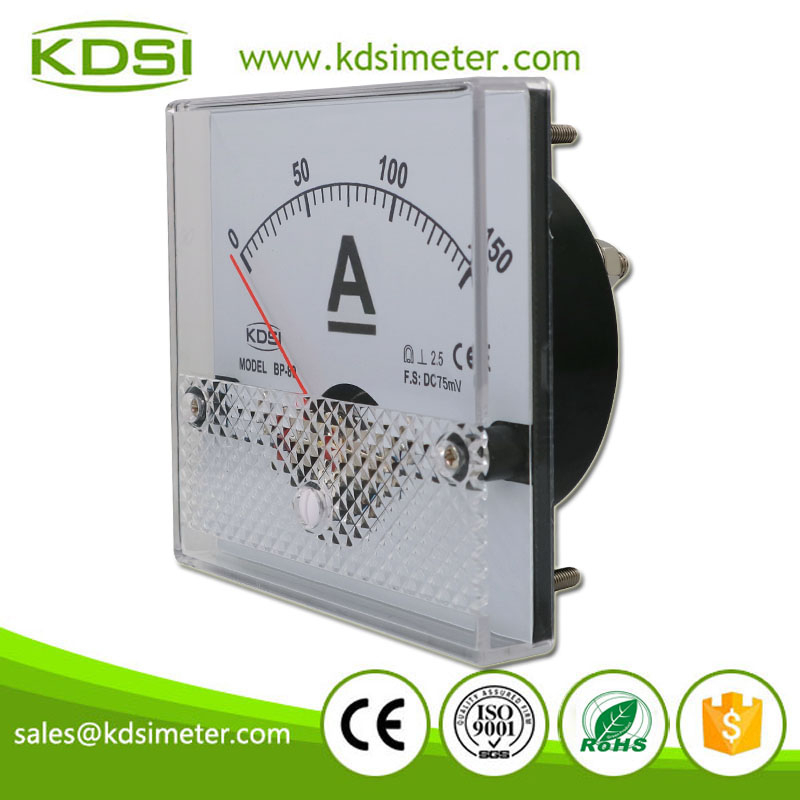 Easy Installation BP-80 DC+-75mV+-50A Analog DC Amp Panel Meter - Buy ...