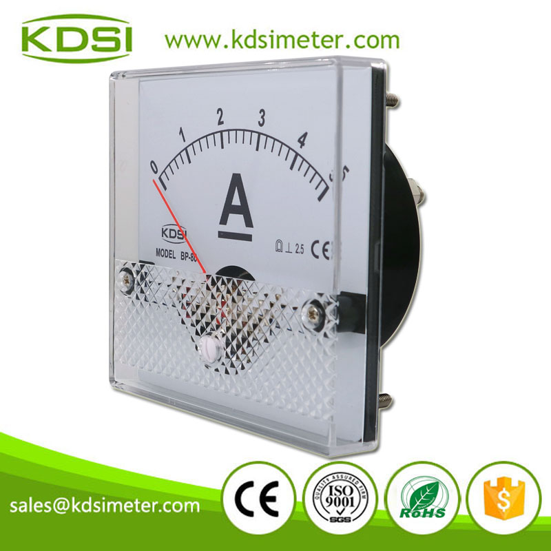 High Quality BP-80 DC5A Analog DC Panel Mount Ammeter - Buy meter ...