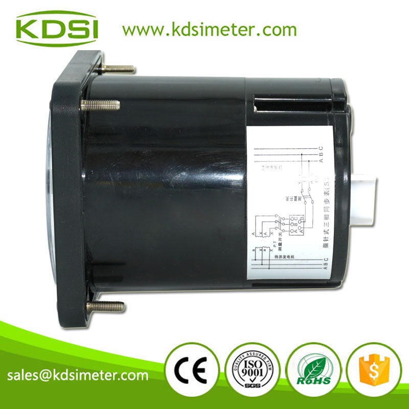 Easy Operation LS-110 AC100V Three Phase Analog Generator Synchroscope ...