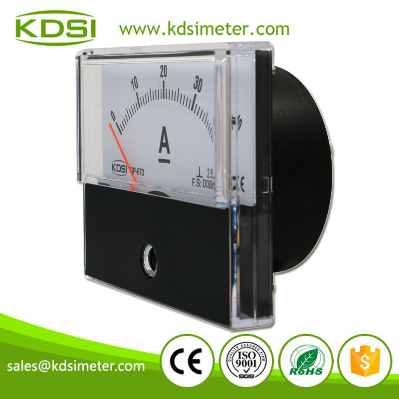 CE Approved BP-670 DC50mV 40A DC Panel Analog Volt Ampere Meter - Buy ...
